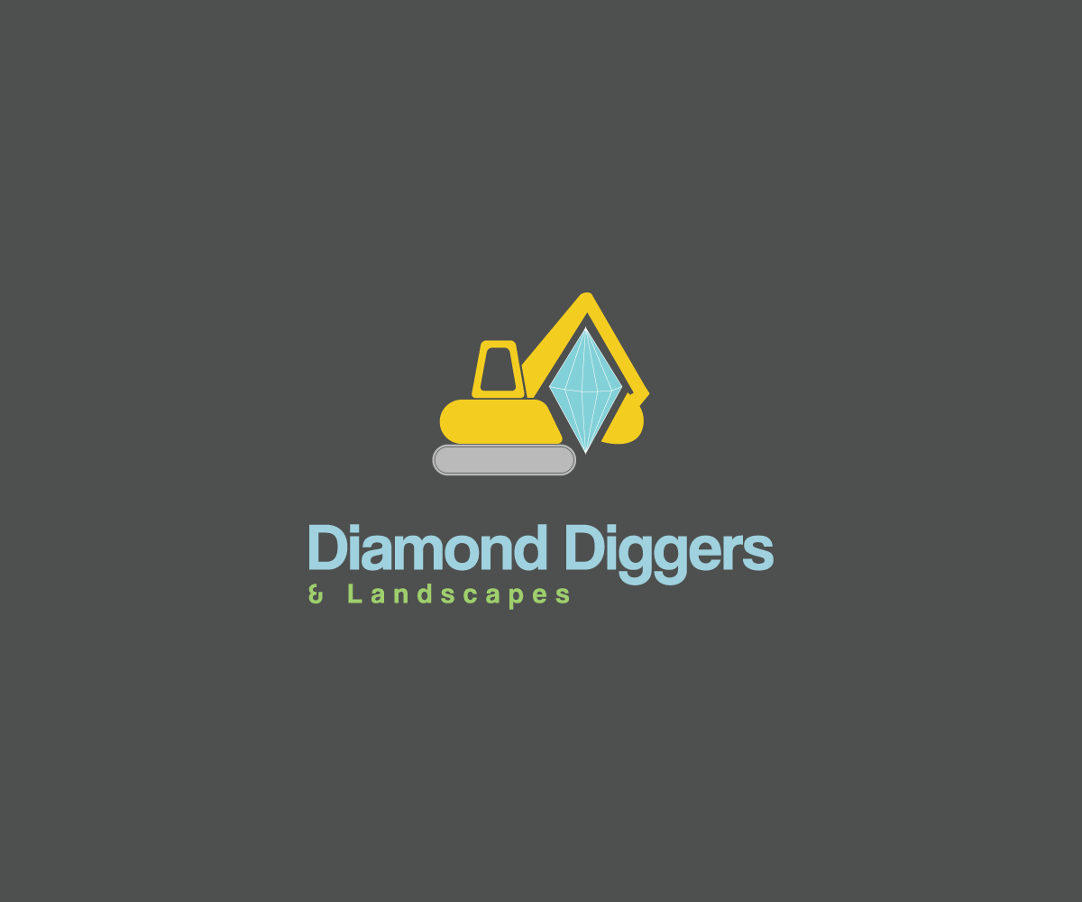 Business Logo Design for Diamond Diggers and Landscapes by Vortex ...