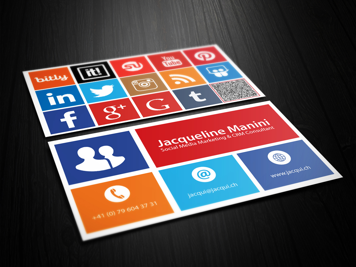 Modern, Colorful, Communication Business Card Design for a Company by ...