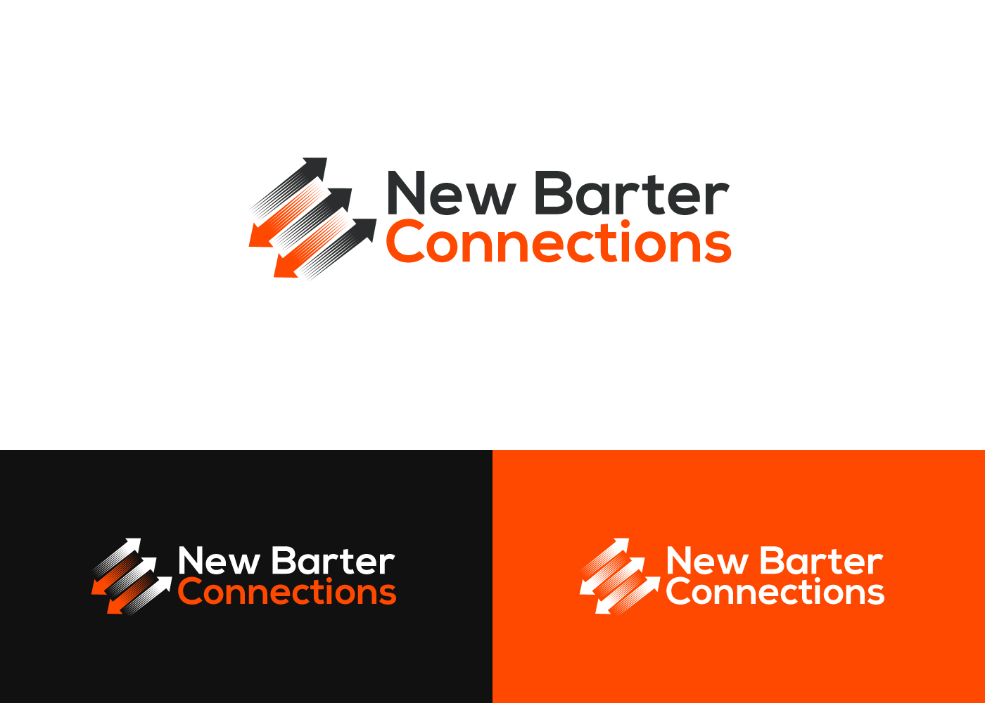 Serious, Modern, Small Business Logo Design for New Barter Connections ...
