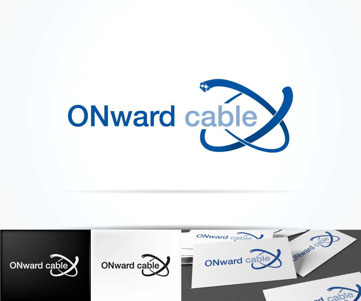 Elegant, Playful, Internet Logo Design for ONward cable by Outright ...