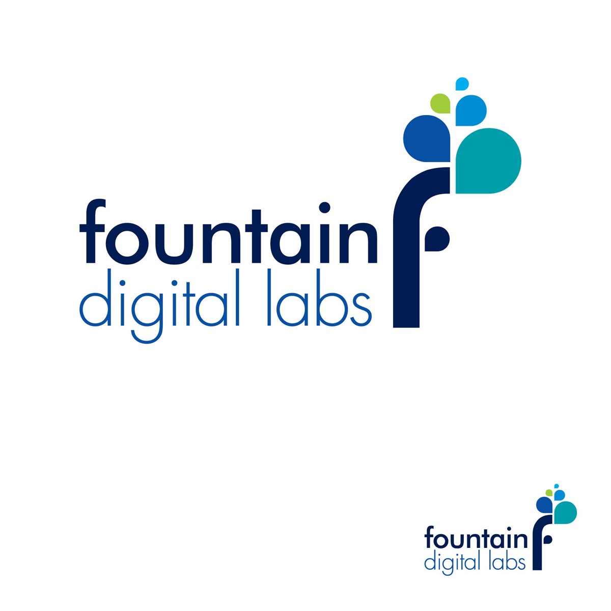Modern, Professional, Venture Capital Logo Design for Fountain digital labs by ELOISE LIND ...