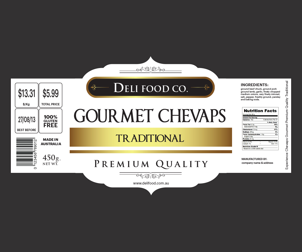 Elegant, Serious, Business Logo Design for DELI FOOD CO. by Sucre ...