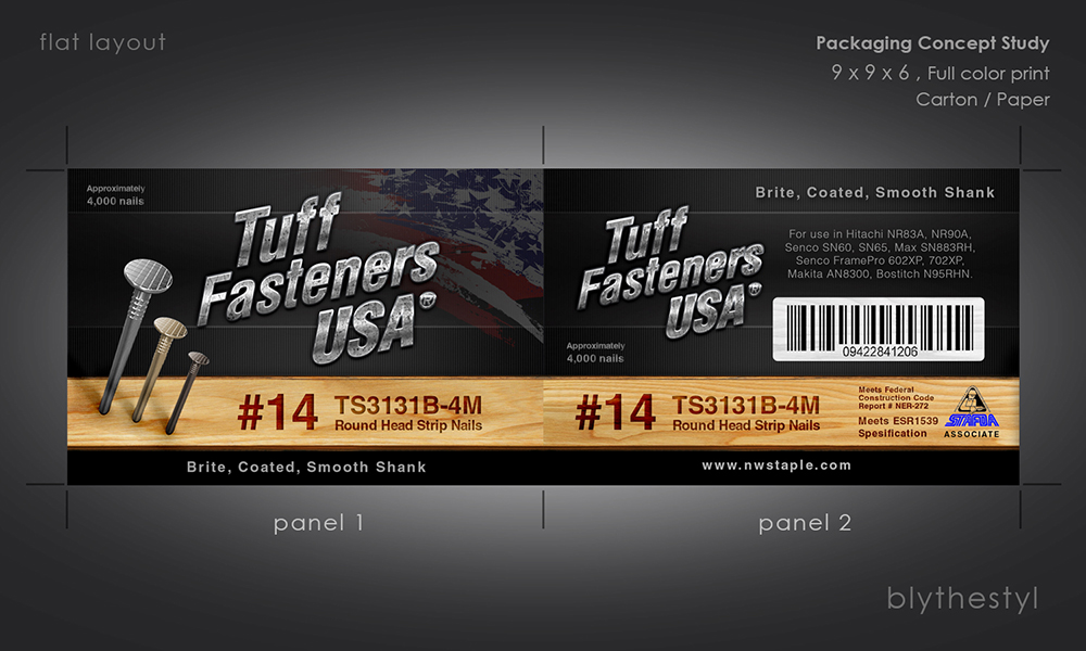 Professional, Masculine, Construction Packaging Design for Northwest ...