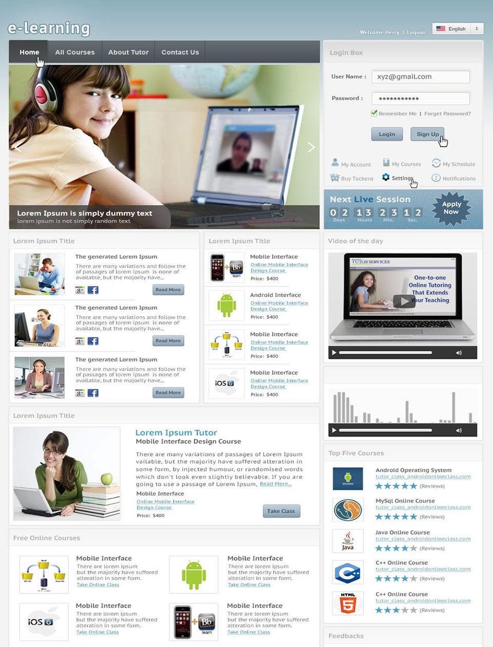 Elegant, Playful, Audio Web Design for a Company by Ruchi Pandeya ...