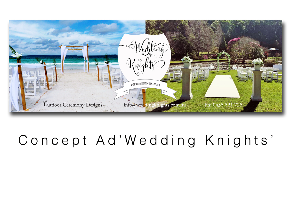 Elegant, Playful, Wedding Advertisement Design for a Company by ...