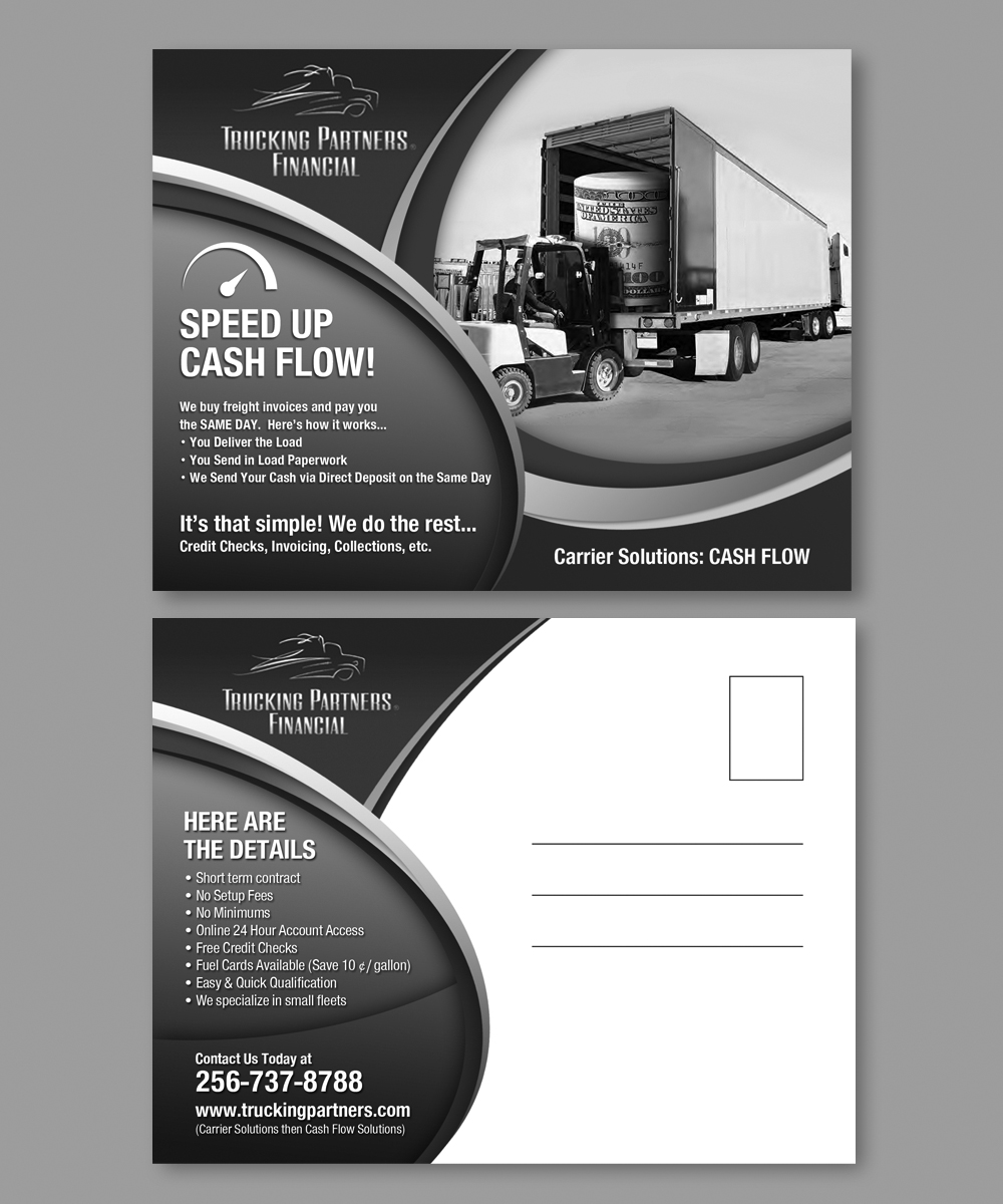 It Company Postcard Design for a Company by maria.design | Design #8464057