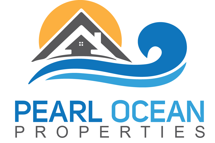Real Estate Logo Design for Pearl Ocean Properties by luckydesign ...
