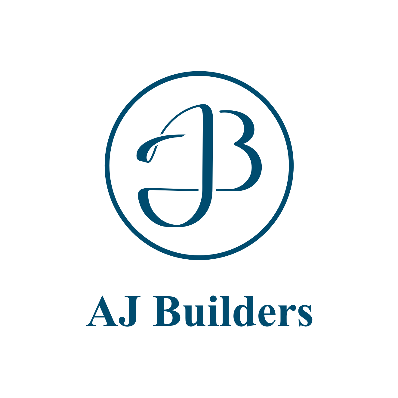 Contractor Logo Design for AJ Builders by ican600 | Design #9194213