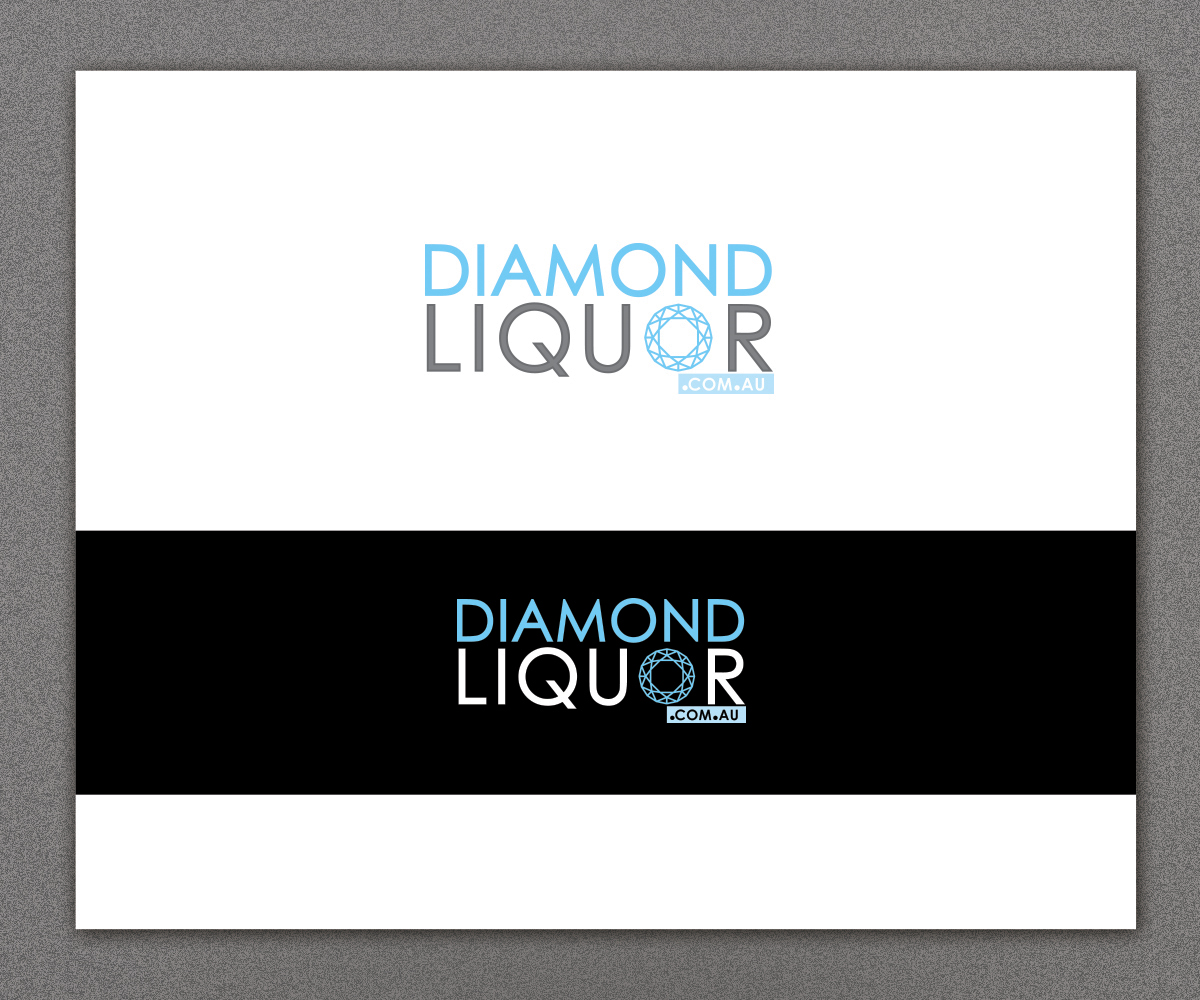 Colorful, Upmarket, Retail Logo Design for Diamond Liquor (with and ...