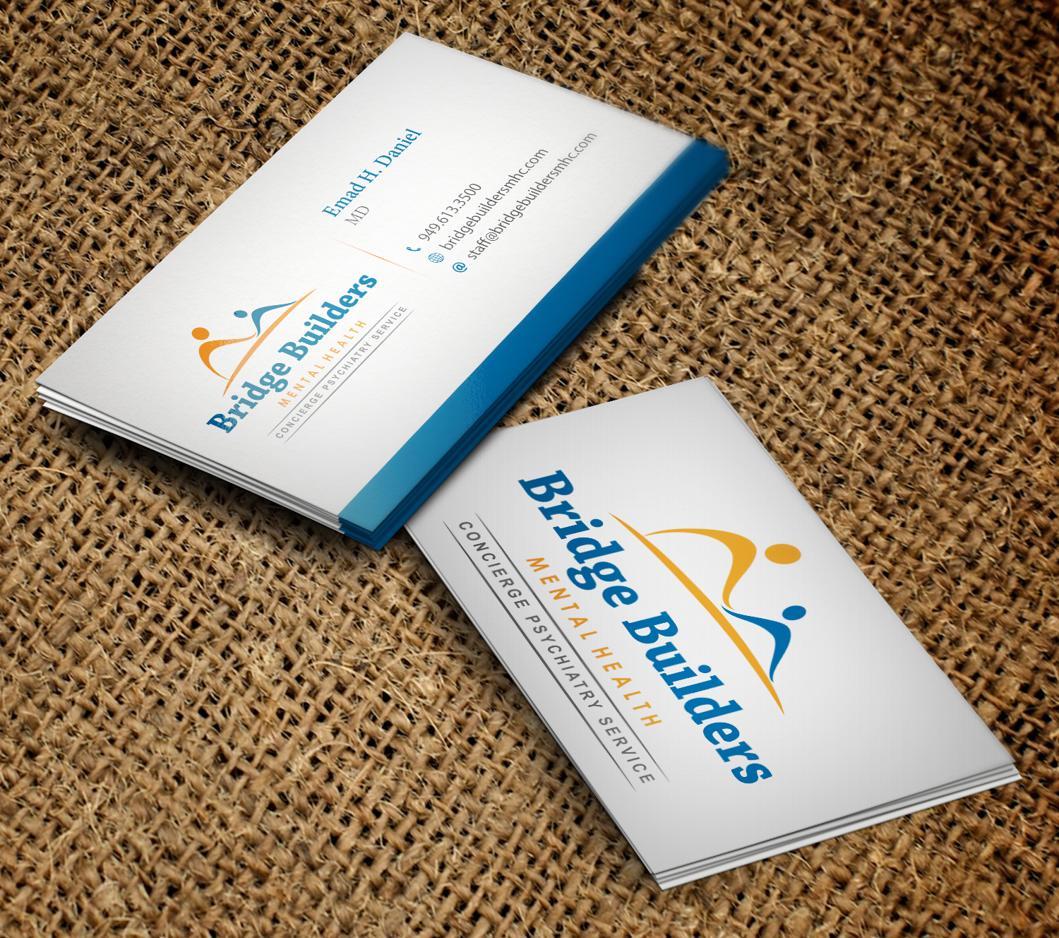 Upmarket, Bold, Health Care Business Card Design for a Company by PD ...