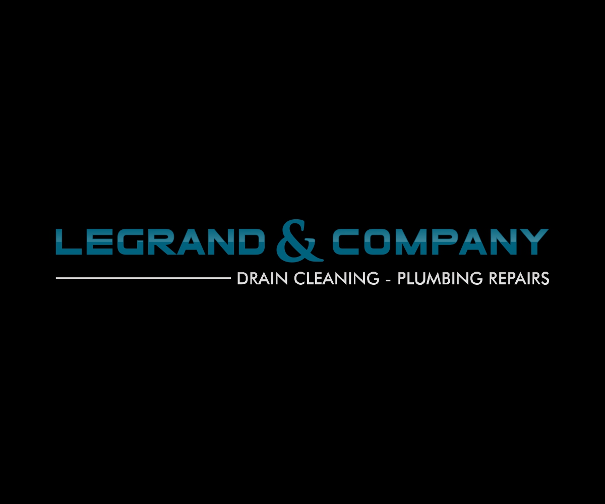 Elegant, Serious, Drain Cleaning Logo Design for LeGrand And Company ...