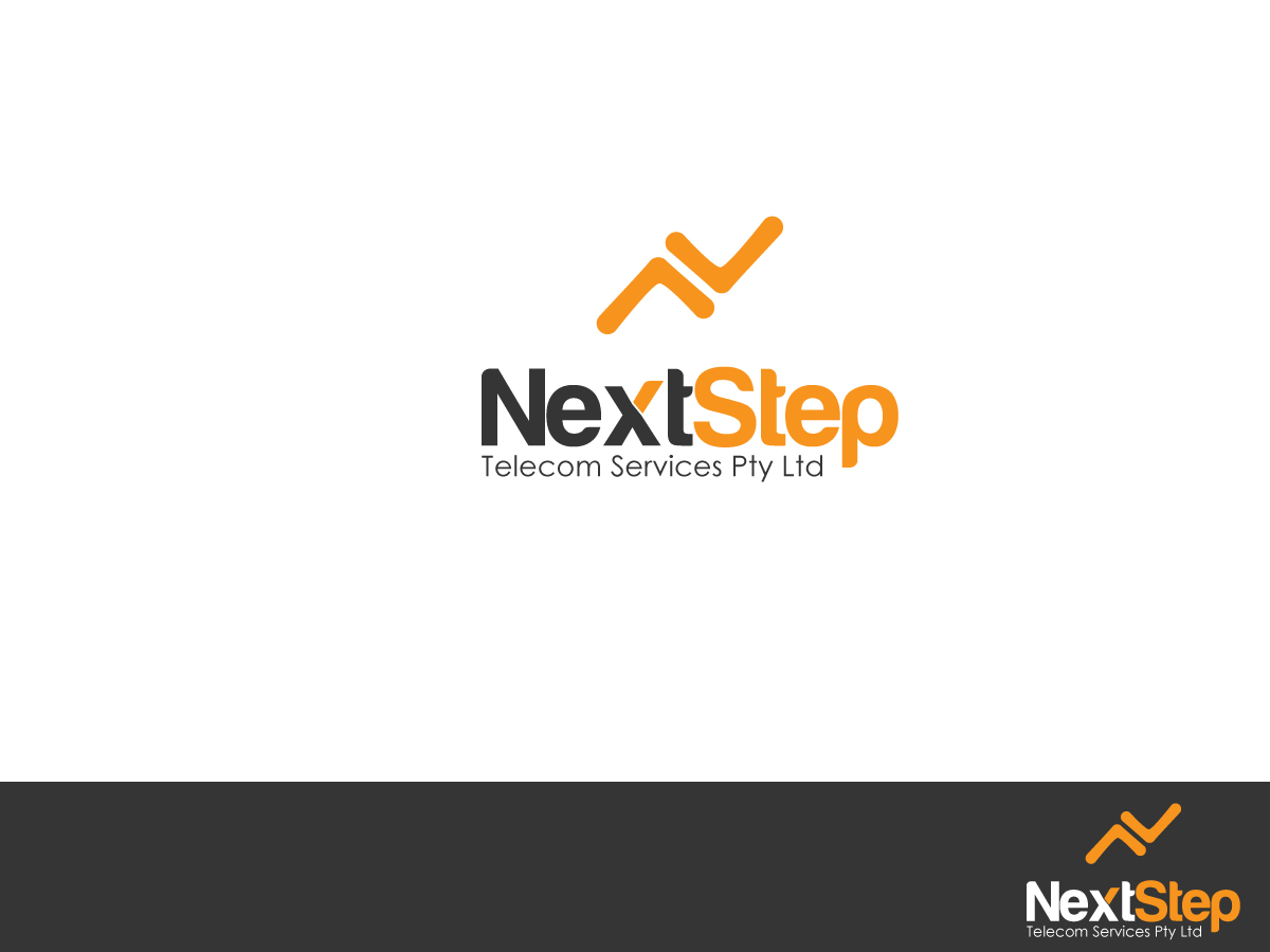 Modern, Professional, Telecommunications Logo Design for Next Step ...