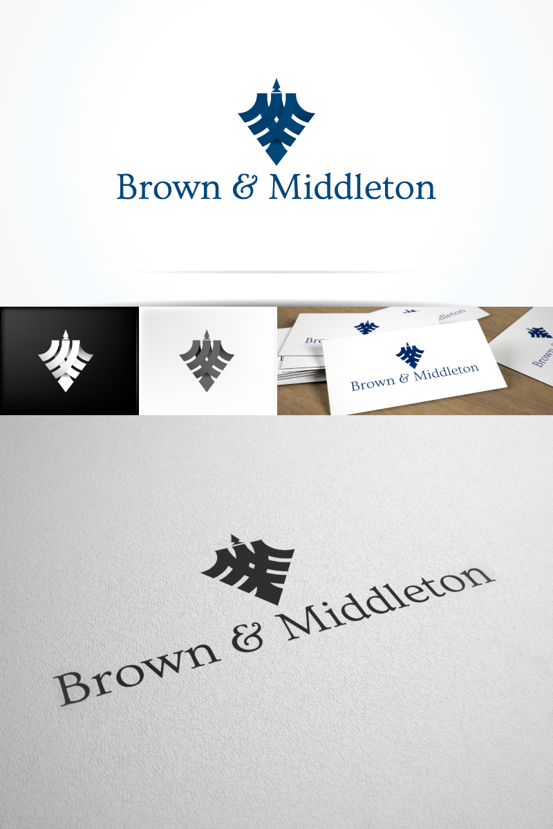 Elegant, Playful, Financial Logo Design for Brown Middleton by Outright ...