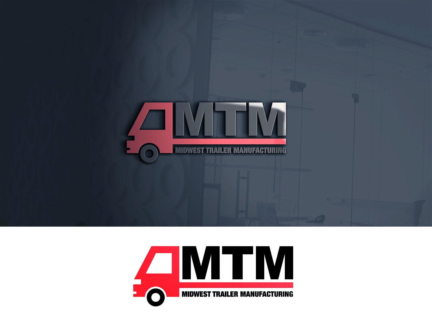 Elegant, Playful, It Company Logo Design for MTM/ Midwest Trailer ...