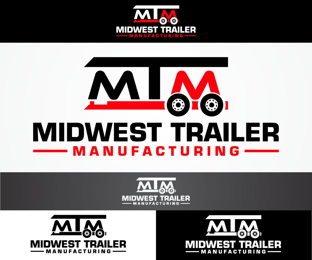 Elegant, Playful, It Company Logo Design for MTM/ Midwest Trailer ...
