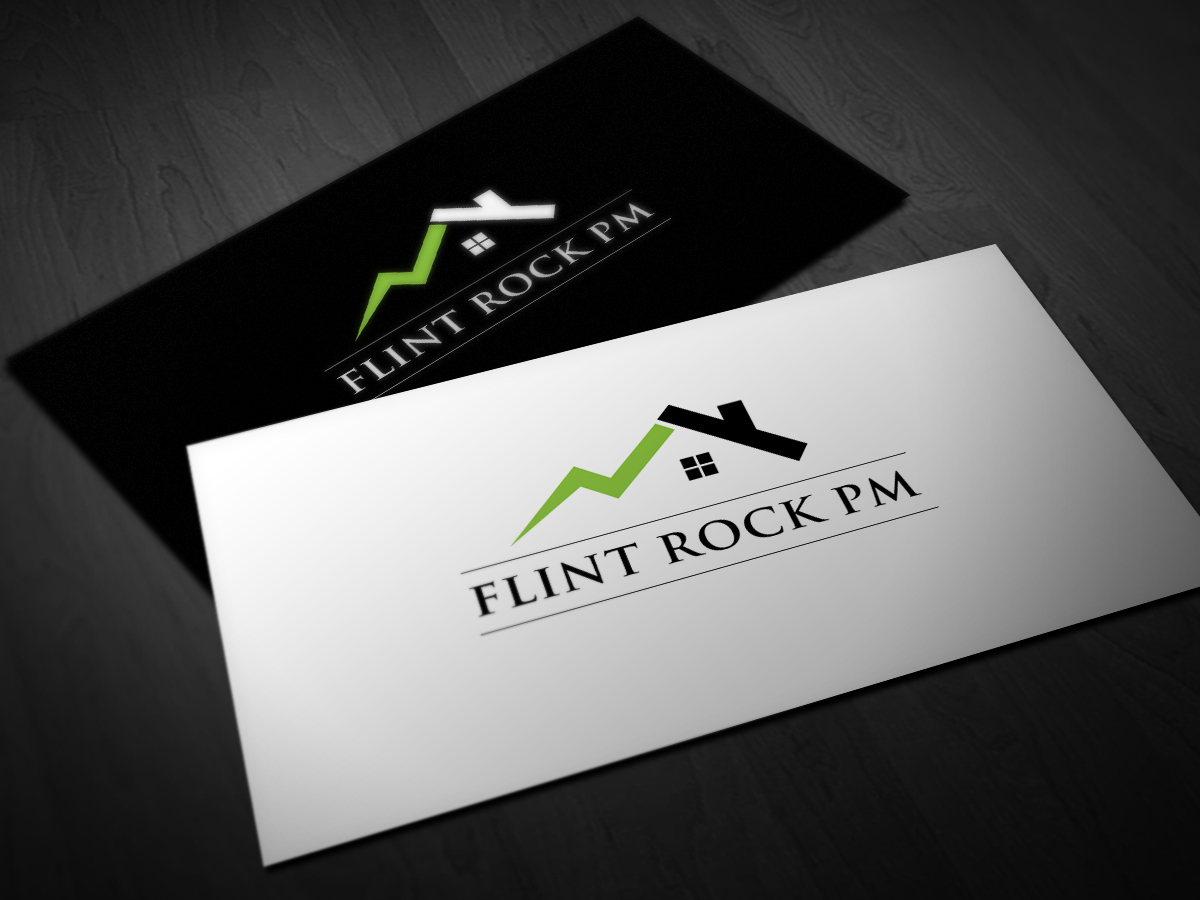 Property Management Logo Design for Flint Rock PM by Alchemist | Design ...