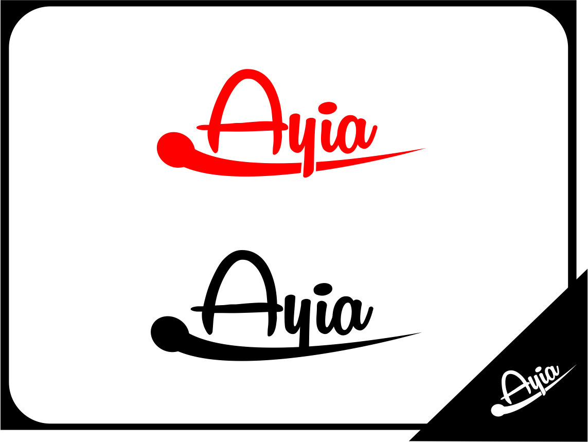Elegant, Playful, Fashion Logo Design for Ayia by .Ashu. | Design #2020679