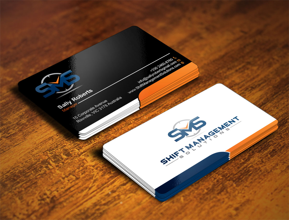 Modern, Serious, Information Technology Business Card Design for a ...