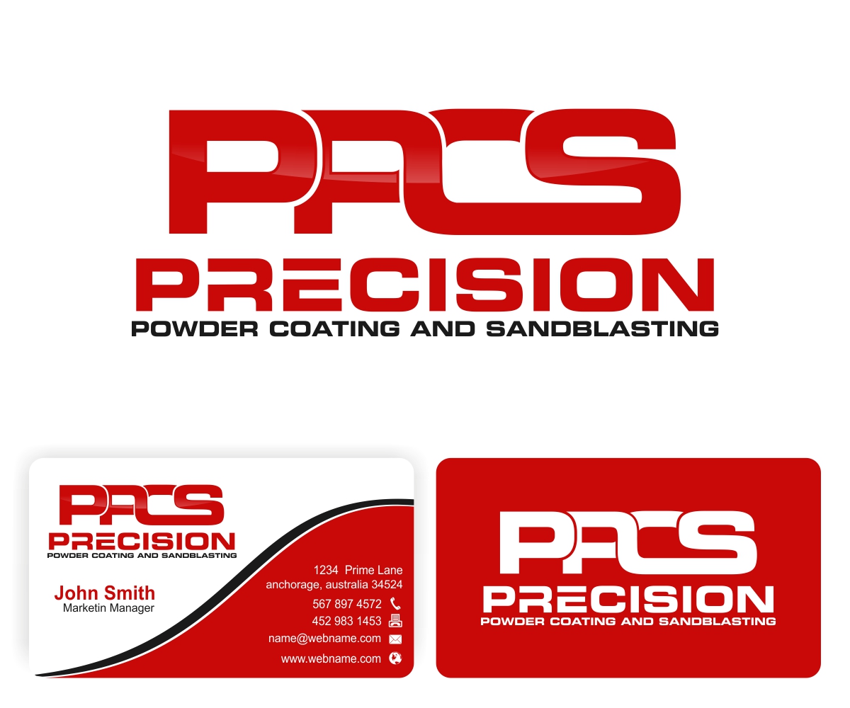 Elegant, Playful, Business Logo Design for Precision Powder Coating and ...