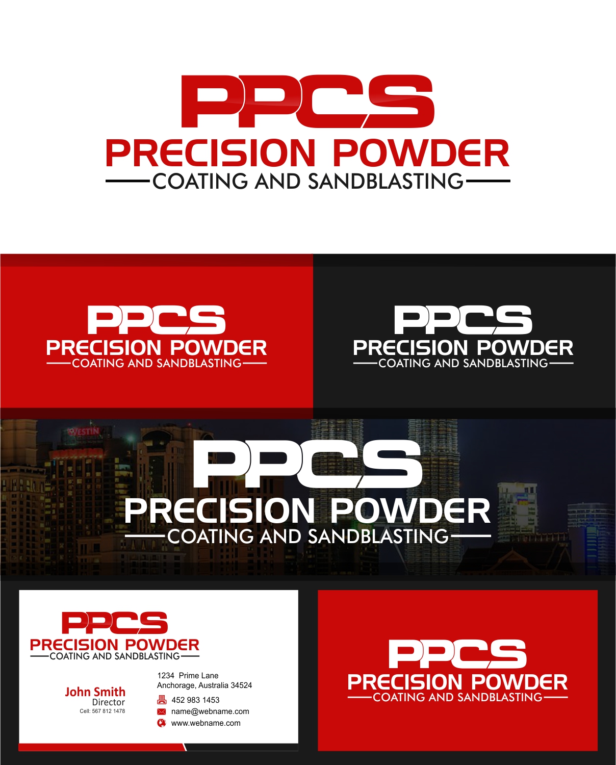 Elegant, Playful, Business Logo Design for Precision Powder Coating and ...