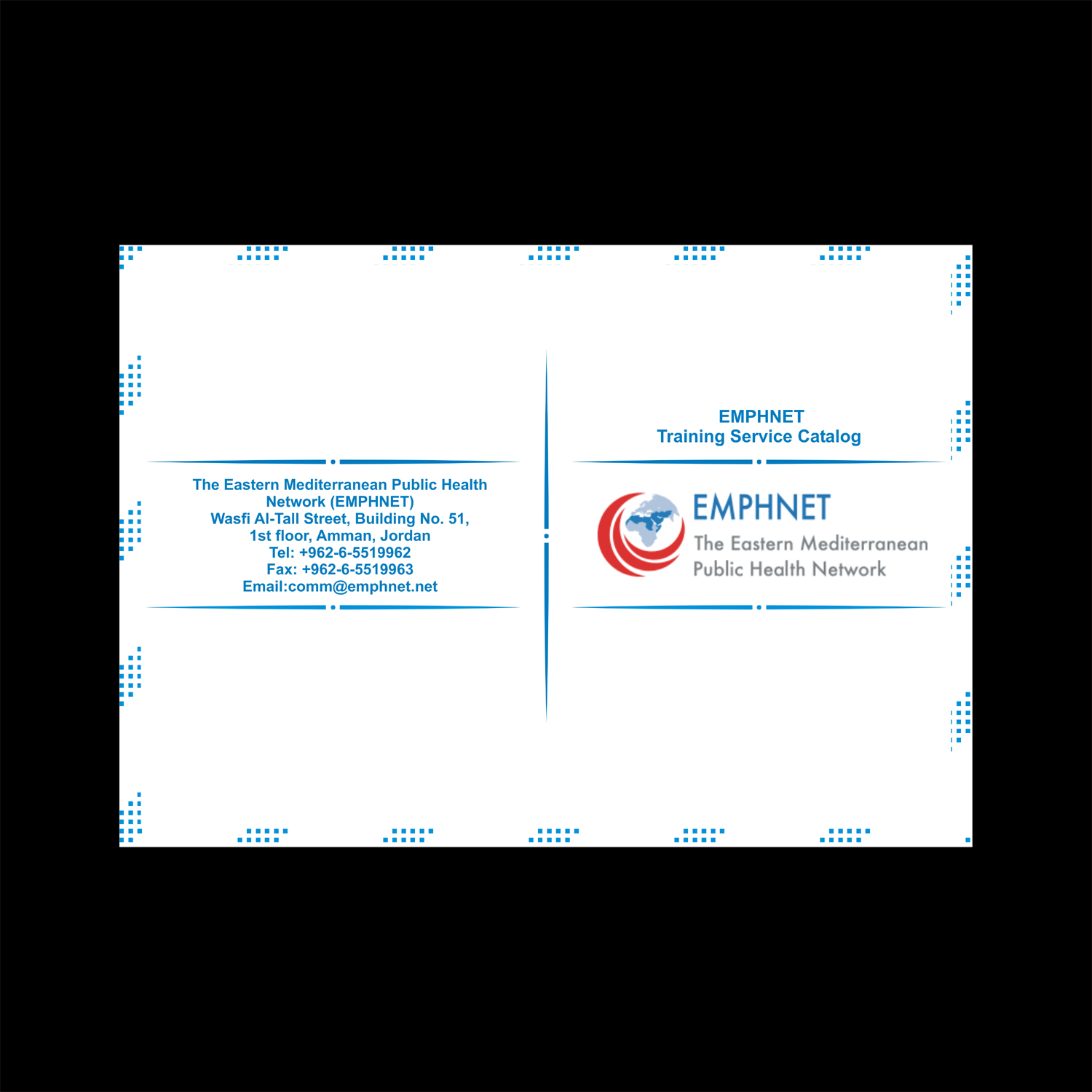 Elegant, Professional, Health Catalogue Design for EMPHNET by ...
