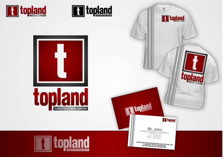 Professional, Serious, Construction Logo Design for Topland ...