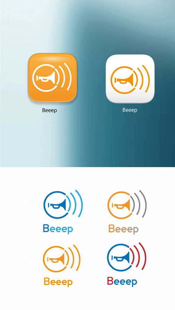 Modern, Personable Logo Design for Beeep by blue-merry | Design #9309761