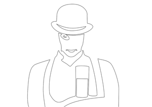 A Clockwork Orange - Silhouette / Text based Poster! | 28 Poster ...