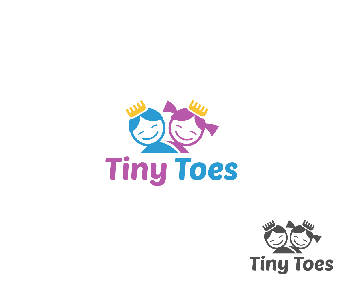 Traditional, Serious, Hair Logo Design for Tiny Toes by Veronika K ...