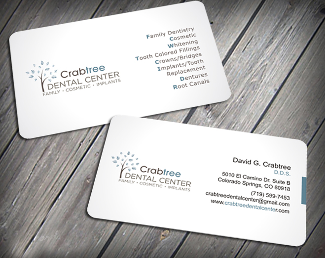 Elegant, Playful, Dental Business Card Design for a Company by ...