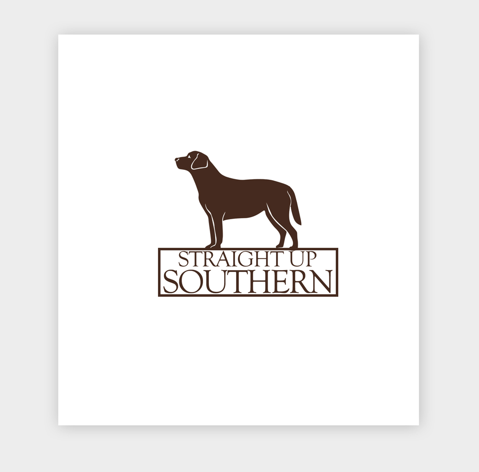 Modern, Masculine Logo Design for Straight Up Southern by pinky ...