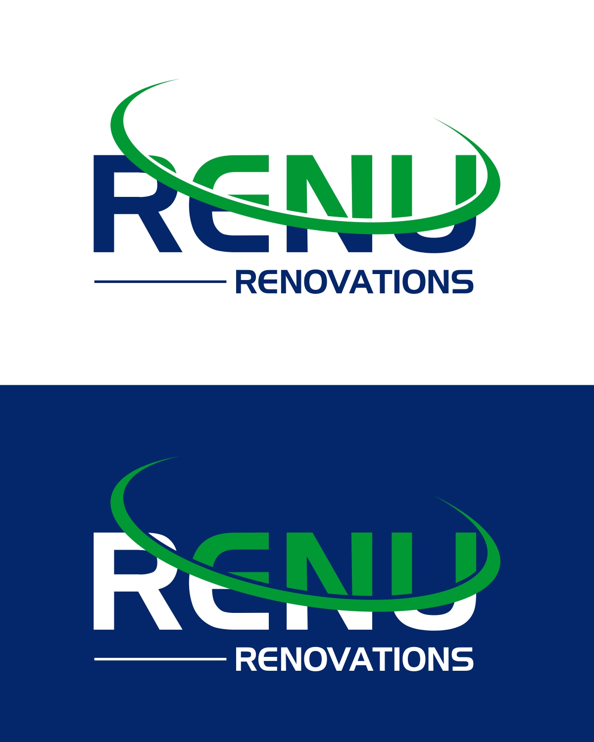 Bold, Modern, Home Improvement Logo Design for RENU RENOVATIONS by ...