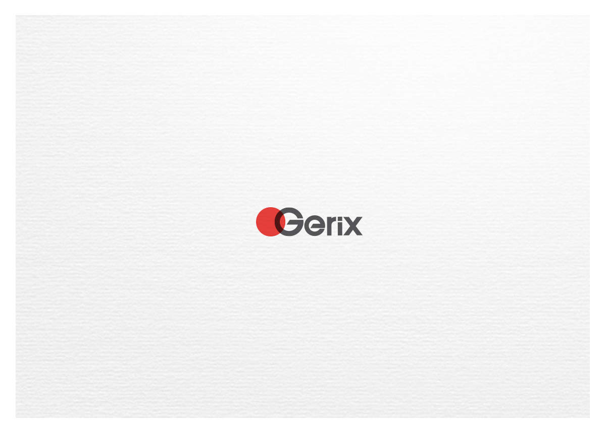 Serious, Professional, Healthcare Logo Design for Gerix by Sonya ...