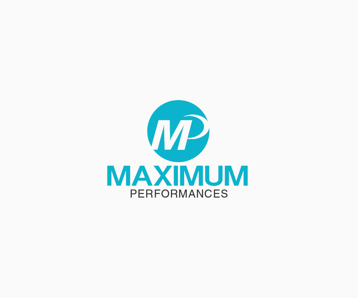 Modern, Upmarket, Fitness Logo Design for Maximum Performances (and) MP ...