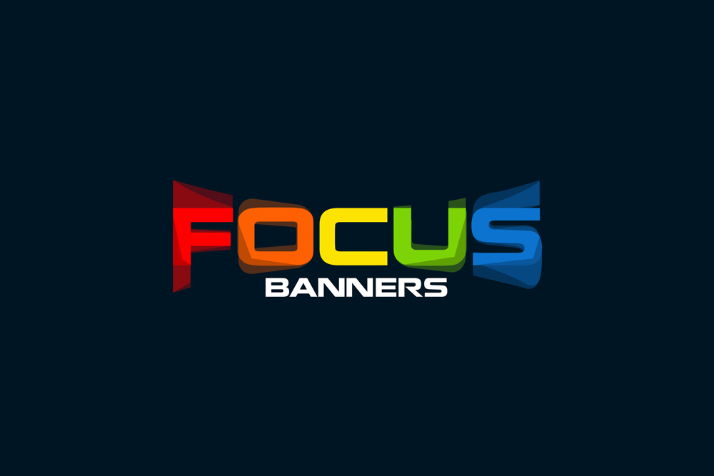 Colorful, Bold, Printer Logo Design for FOCUS BANNERS by Roger B ...