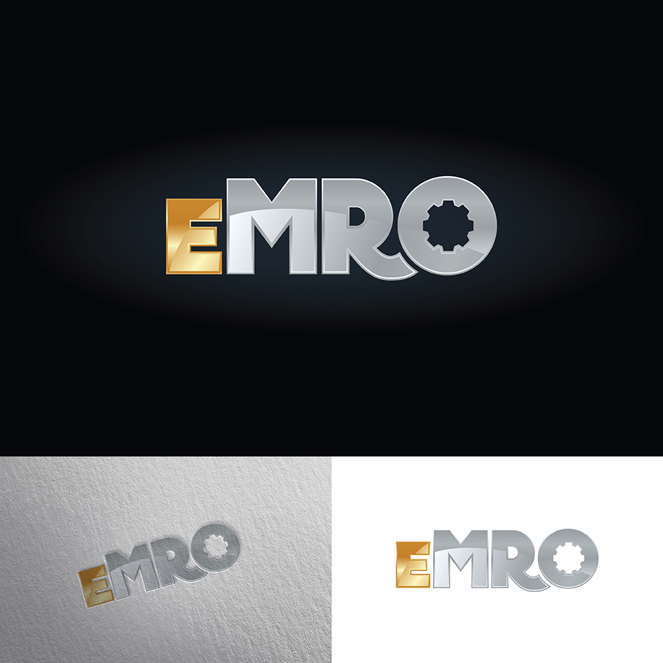 Modern, Professional, Airline Logo Design for eMRO by creativevis ...