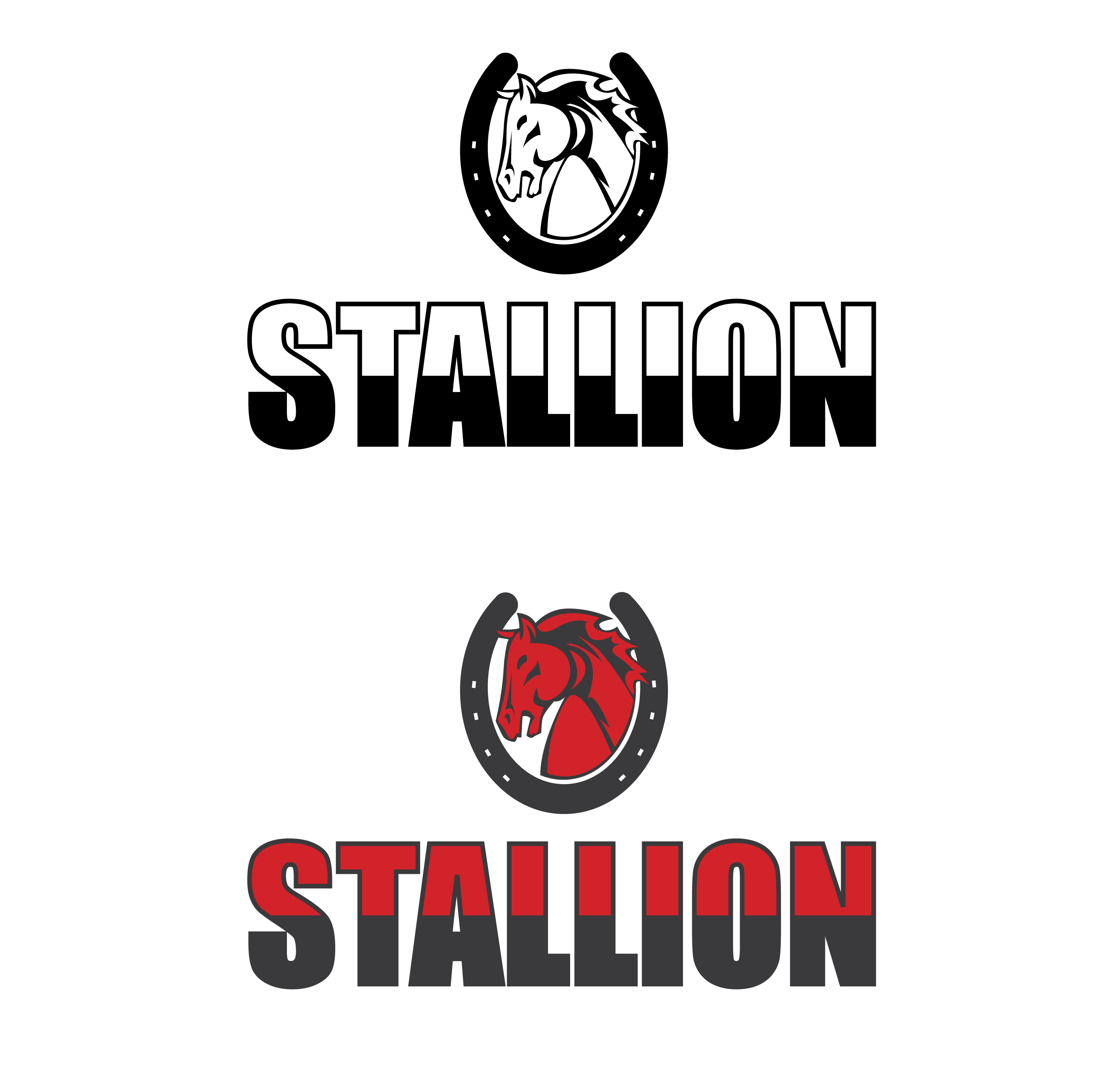 Construction Logo Design for Stallion by S.R.Graphic Design | Design #15865
