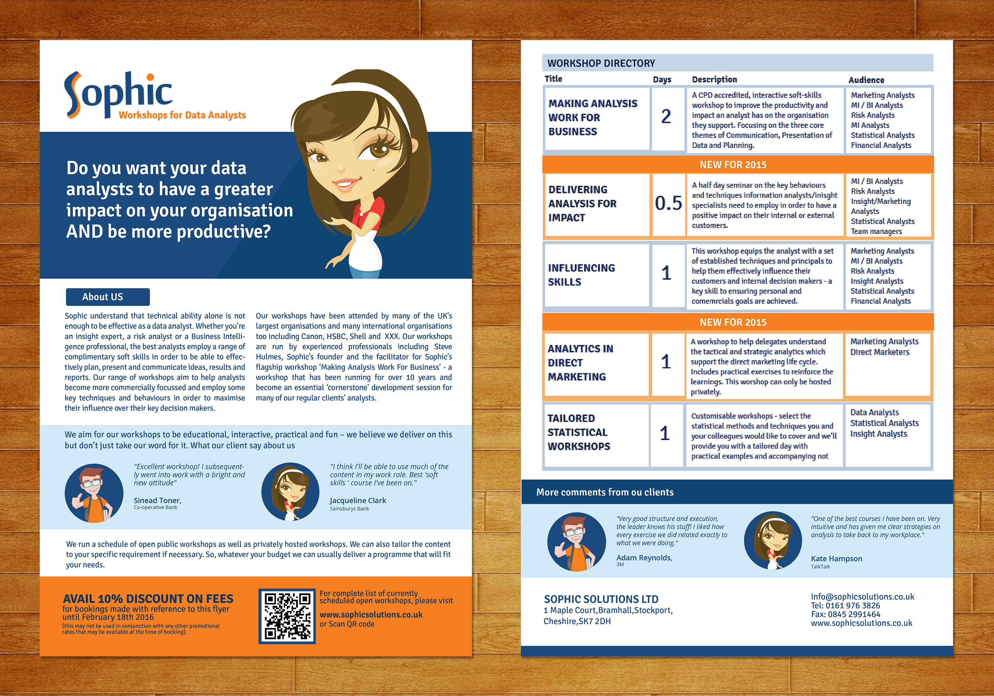 Modern, Bold, Training Flyer Design for a Company by Artcher | Design ...