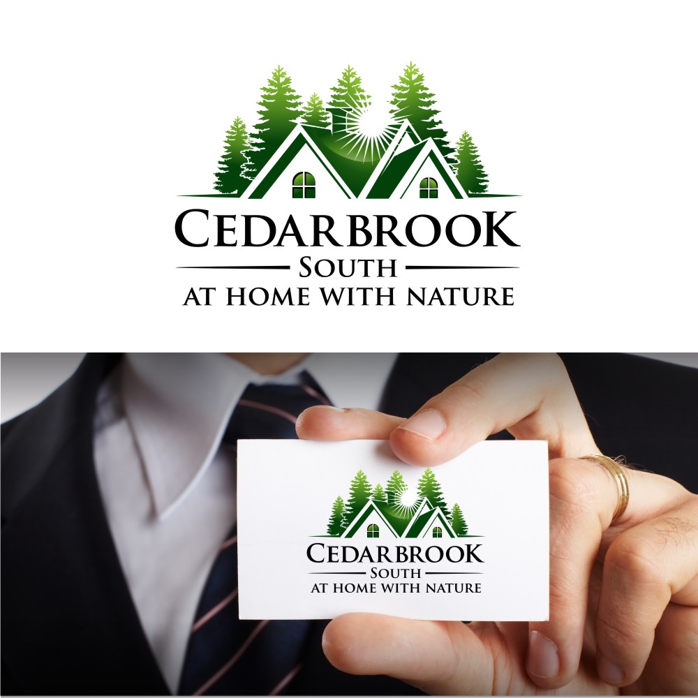 Colorful, Playful, Real Estate Development Logo Design for Cedarbrook ...
