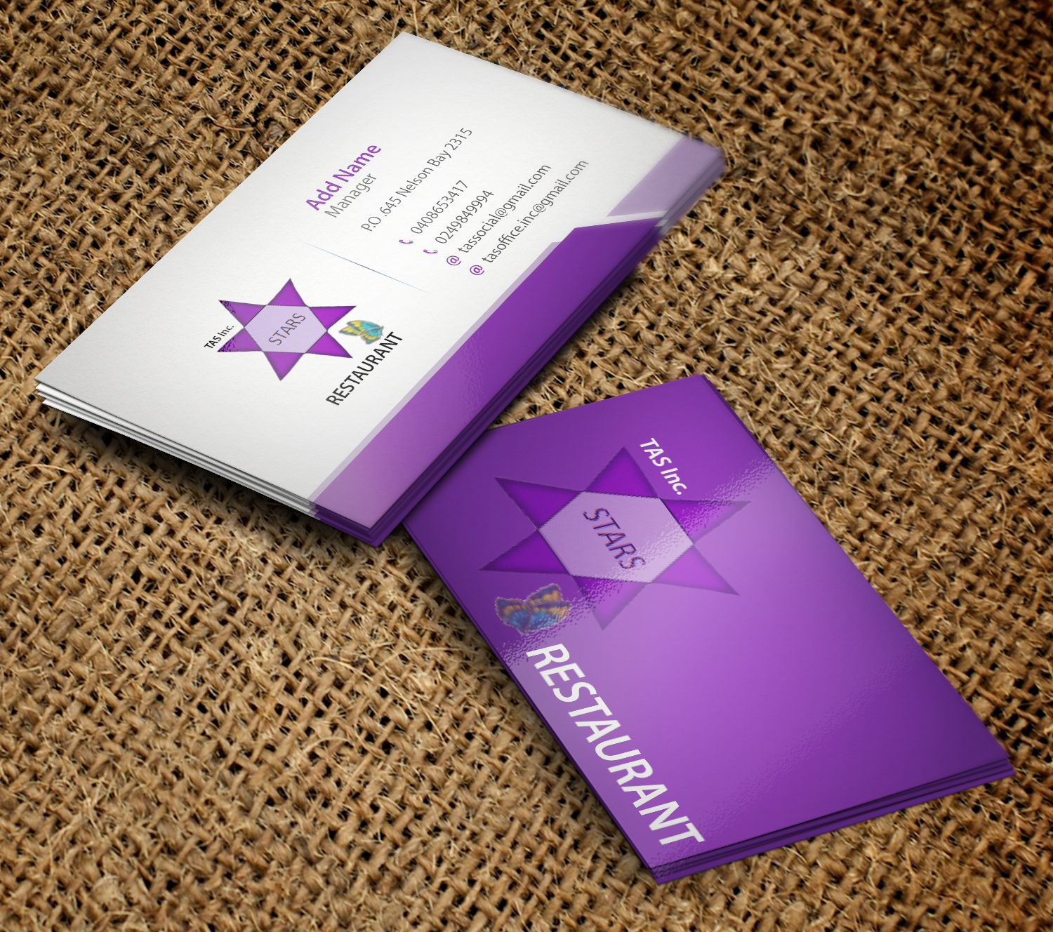 Elegant, Professional, Community Service Business Card Design for a ...