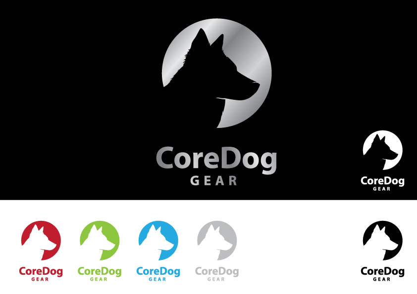Playful, Modern, Pet Logo Design for Core Dog Gear by bc21 | Design ...