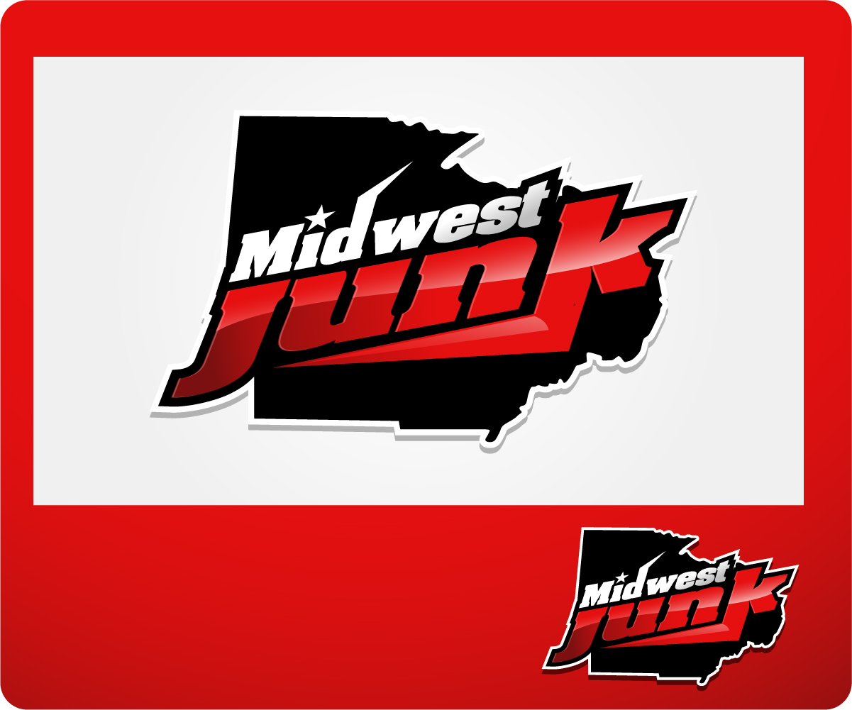 Bold, Professional, Junk Removal Logo Design for Midwest Junk by ...