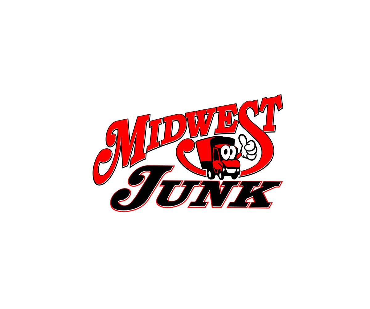 Bold, Professional, Junk Removal Logo Design for Midwest Junk by ...