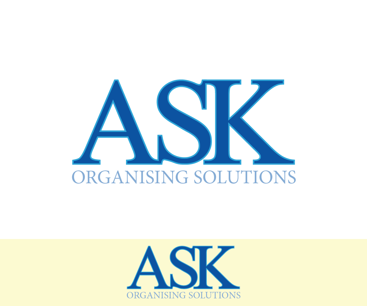 Playful, Modern, Consulting Logo Design for ASK Organising Solutions by ...