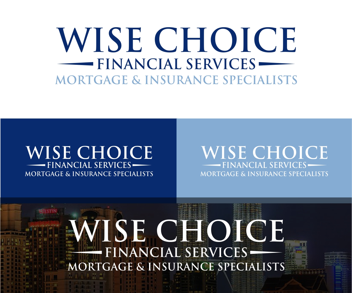 Masculine, Bold, Financial Logo Design for Wise Choice Financial ...
