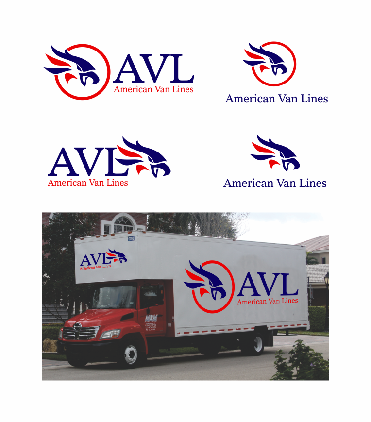 Bold, Serious, It Company Logo Design for American Van Lines by pa2pat ...
