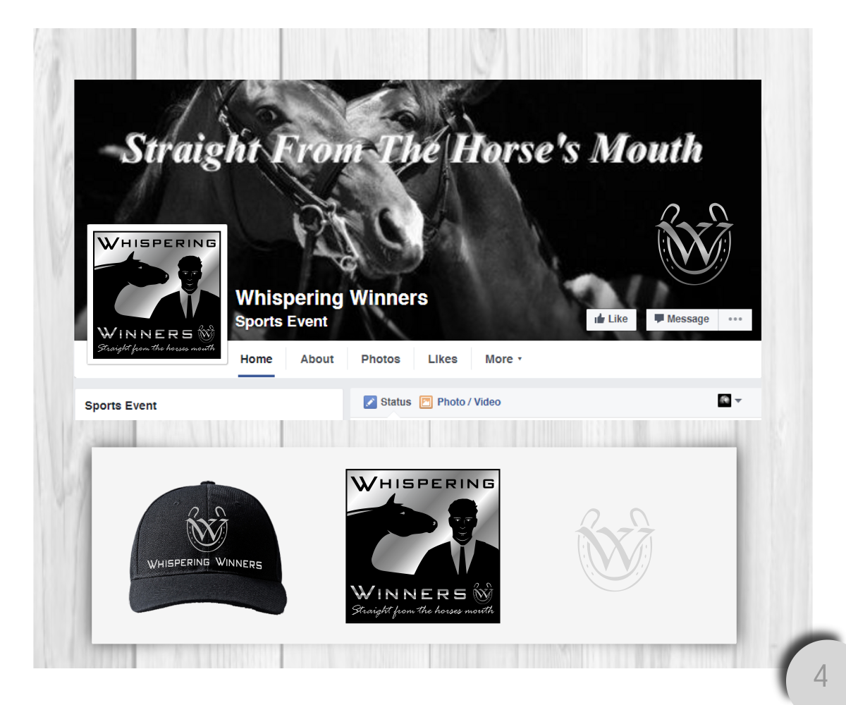 Upmarket, Elegant, Racing Logo Design for WW by Living Horses Graphics ...