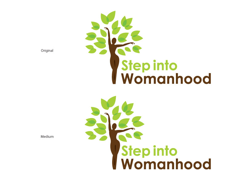 Feminine, Modern Logo Design for Step into Womanhood by Lisa | Design ...
