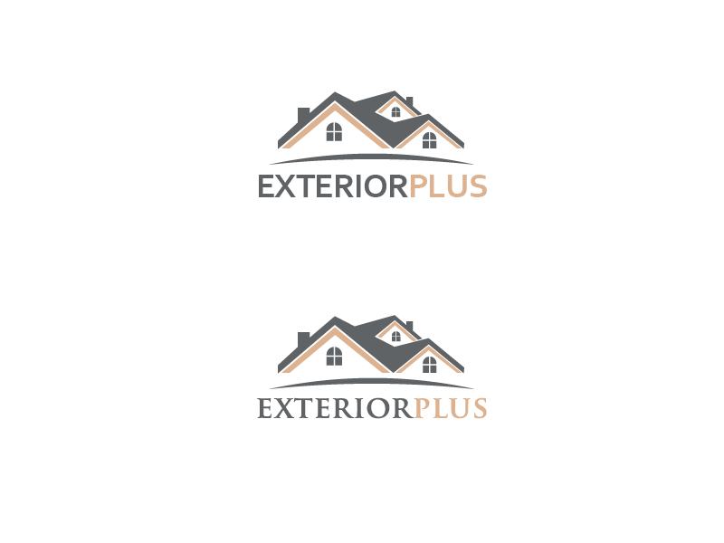 Elegant, Playful, House Logo Design for Exterior Plus by ddamian_dd ...