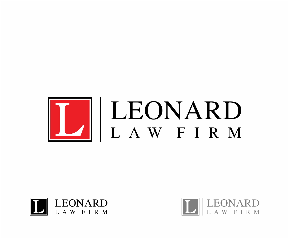 Modern, Professional, Legal Logo Design for Leonard Law Firm Get ...